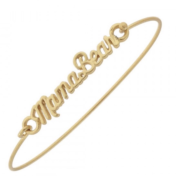 Chic by the Beach | Jewelry | Mama Bear Cursive Bracelet | Poshmark